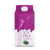 Creative, minimalistic illustrated packaging of soy milk