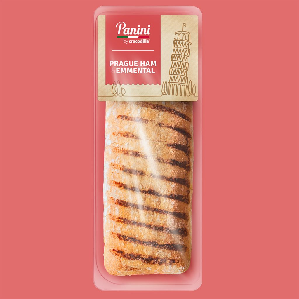 New packaging design for Panini by Crocodille - MAISON D'IDÉE Prague