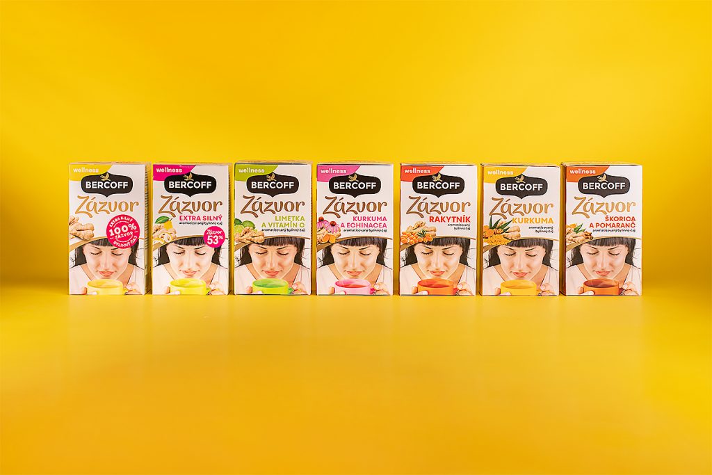 Redesign of the packaging design for the Ginger tea series - MAISON D ...