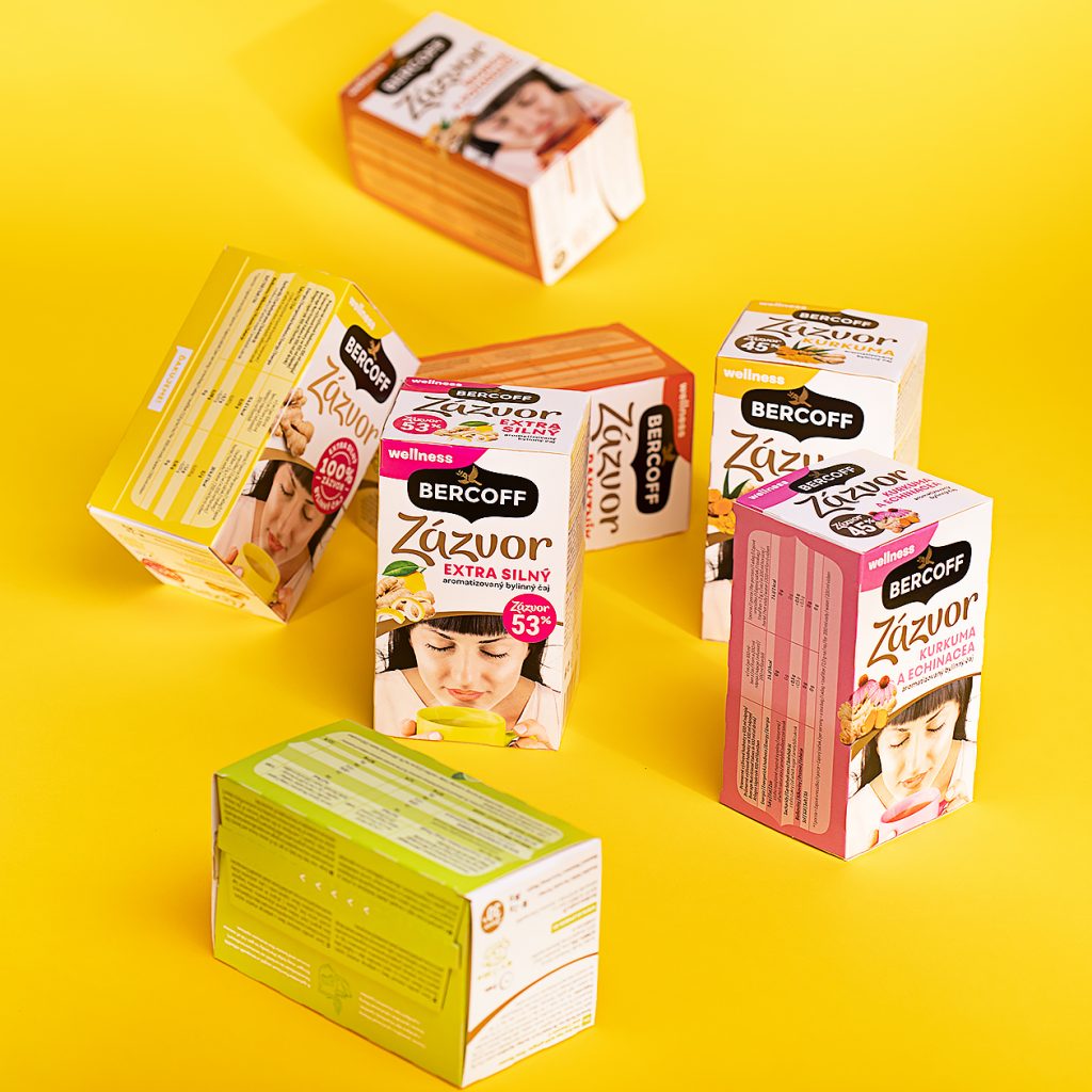 Redesign of the packaging design for the Ginger tea series - MAISON D ...