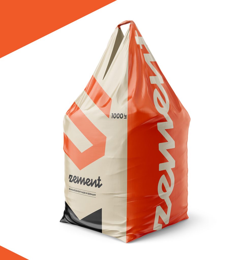 Visual identity and packaging for cement - MAISON D'IDÉE Prague