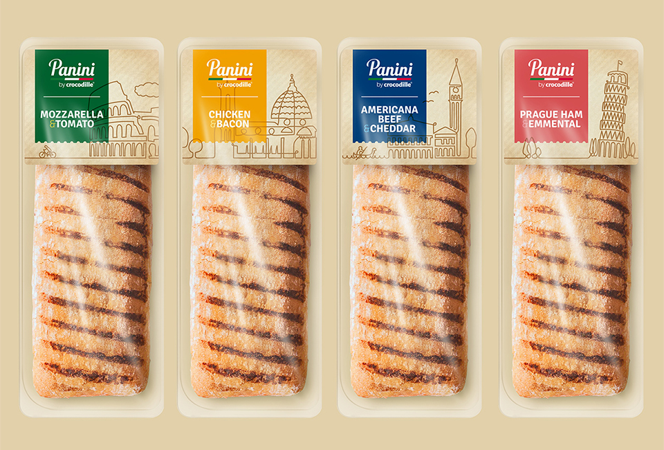 New packaging design for Panini by Crocodille | MAISON D'IDÉE