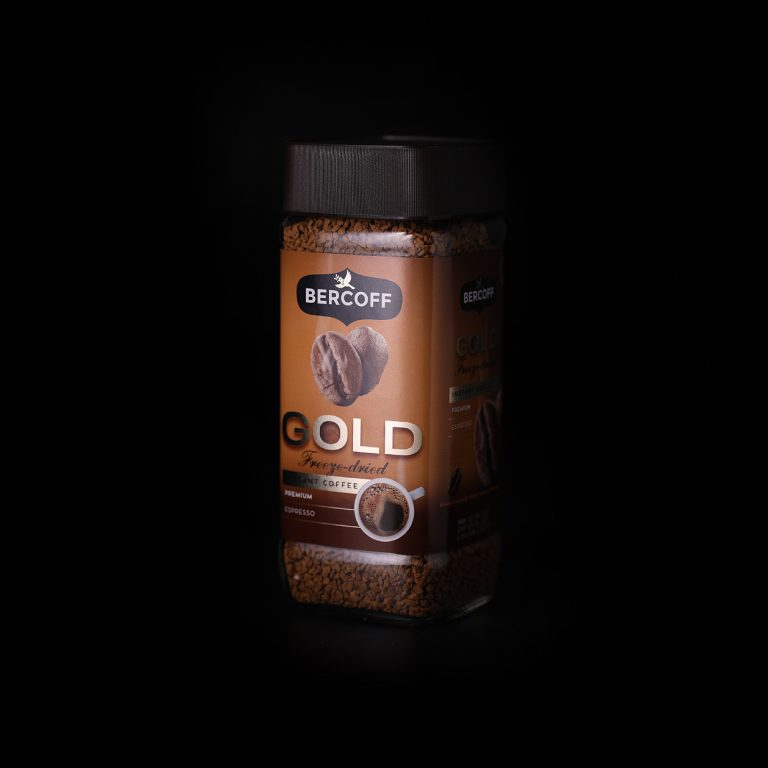Instant coffee label and packaging design - MAISON D'IDÉE Prague