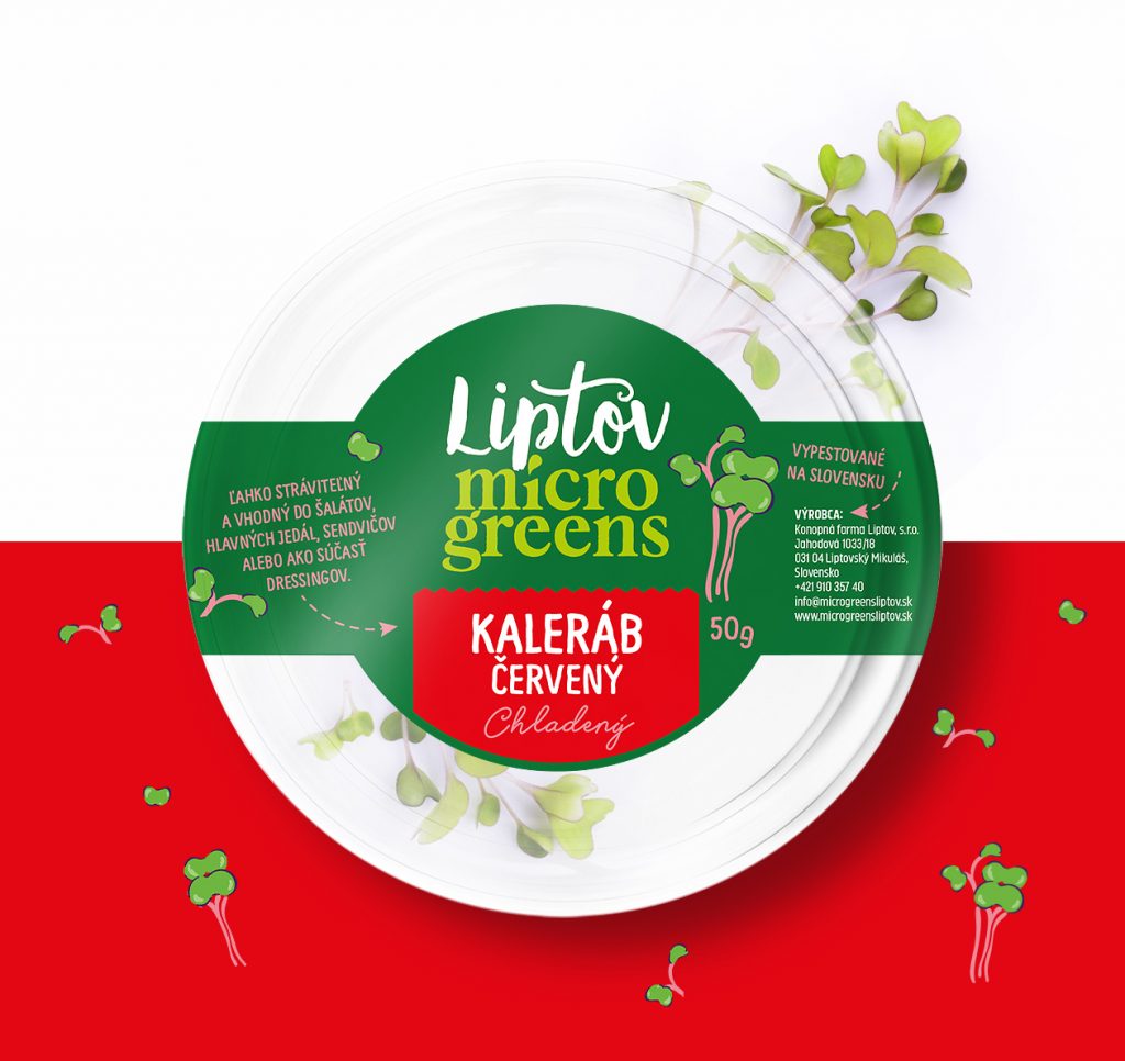 Complete branding and packaging for microgreens Liptov - MAISON D'IDÉE ...