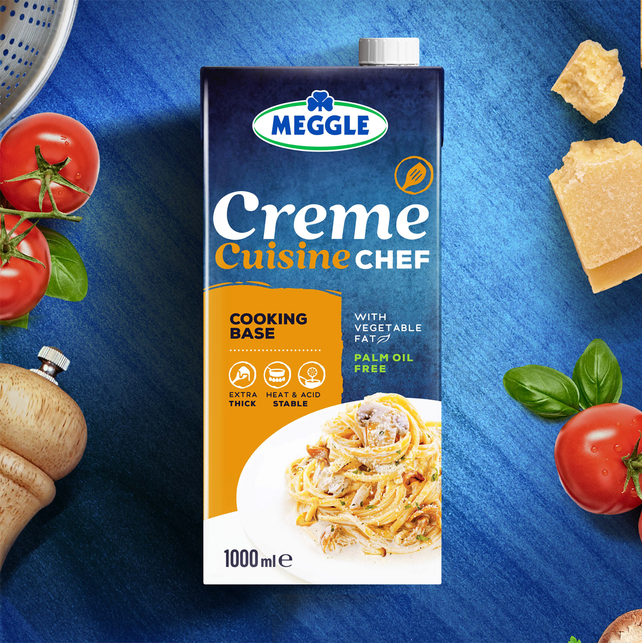 Global rebranding and packaging of the product line of cooking creams ...