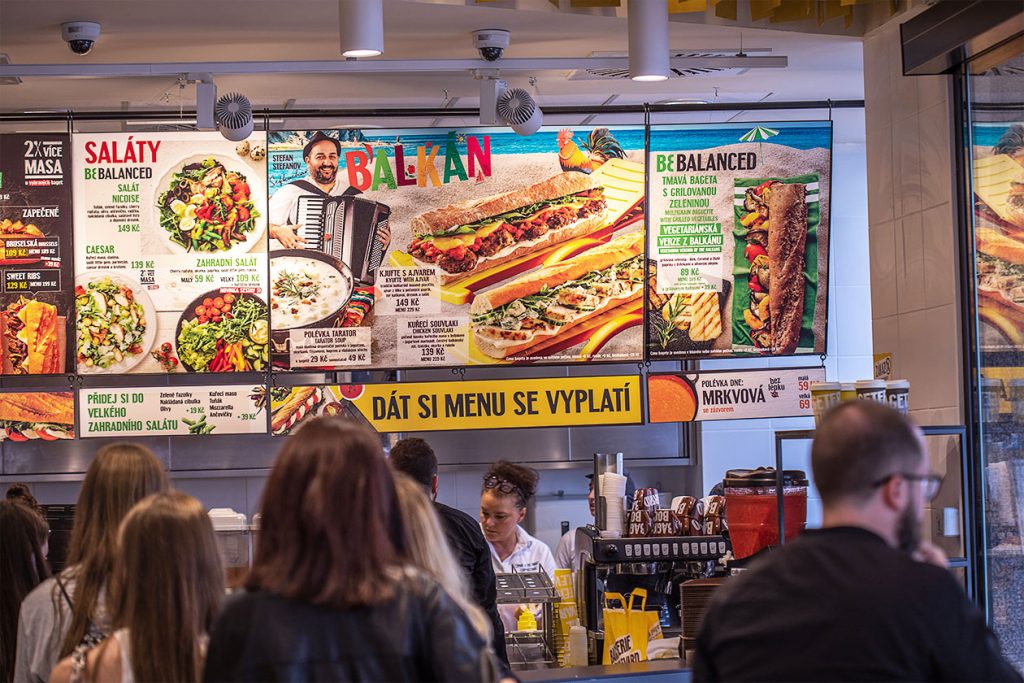 We have prepared a new visual design for the Balkan Chef menu of ...