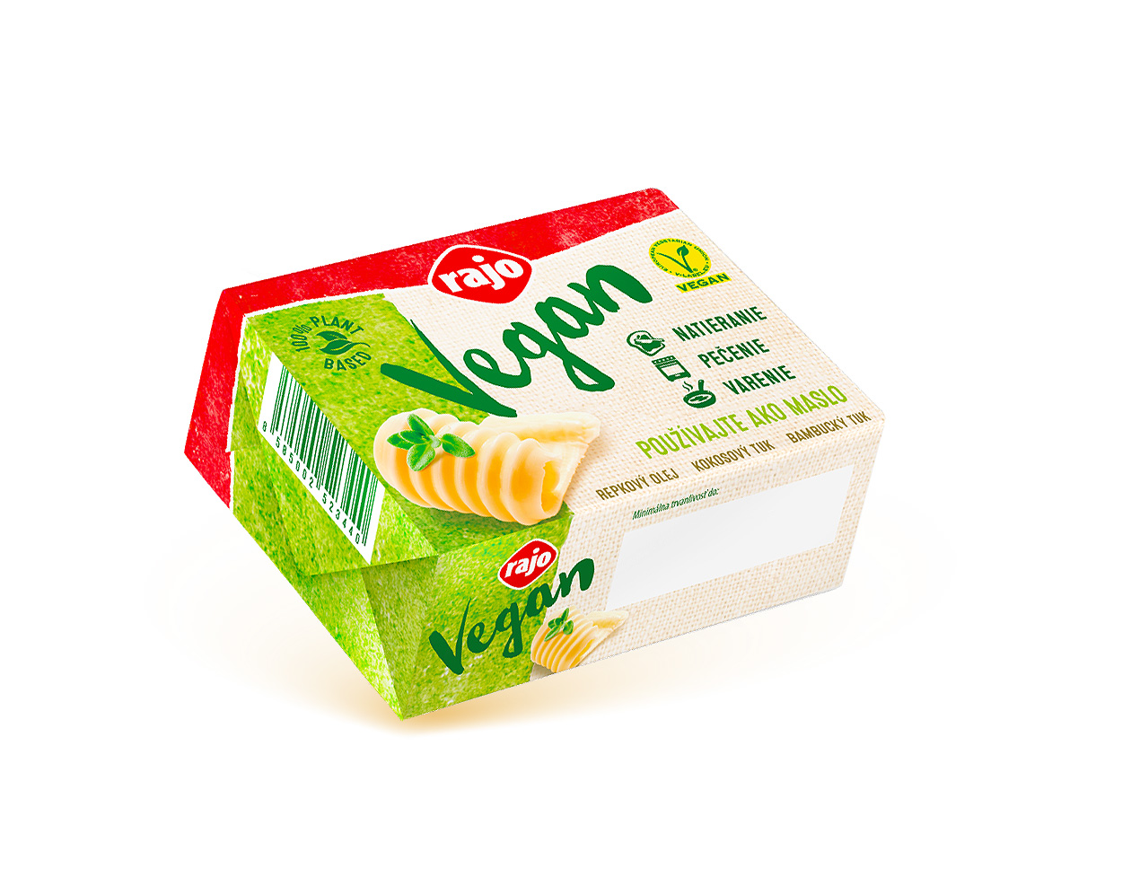 Packaging design for the new Rajo Vegan range | MAISON D'IDÉE