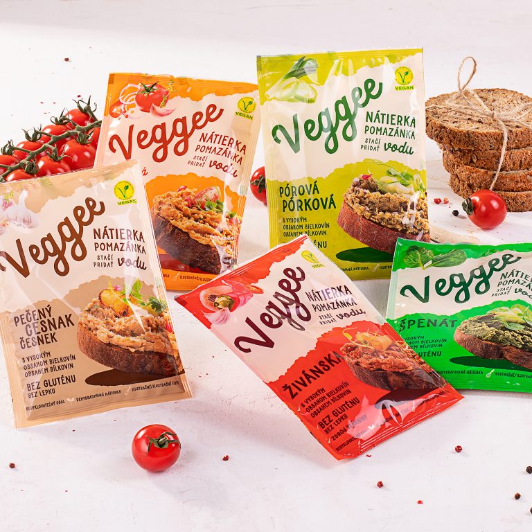 Branding and packaging design of vegan spreads - MAISON D'IDÉE Prague