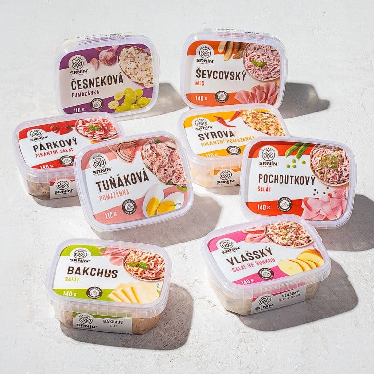 Packaging for various spreads produced by a bakery - MAISON D'IDÉE Prague