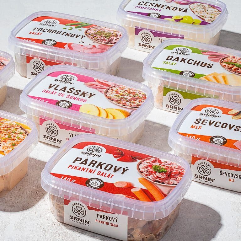 Packaging for various spreads produced by a bakery - MAISON D'IDÉE Prague