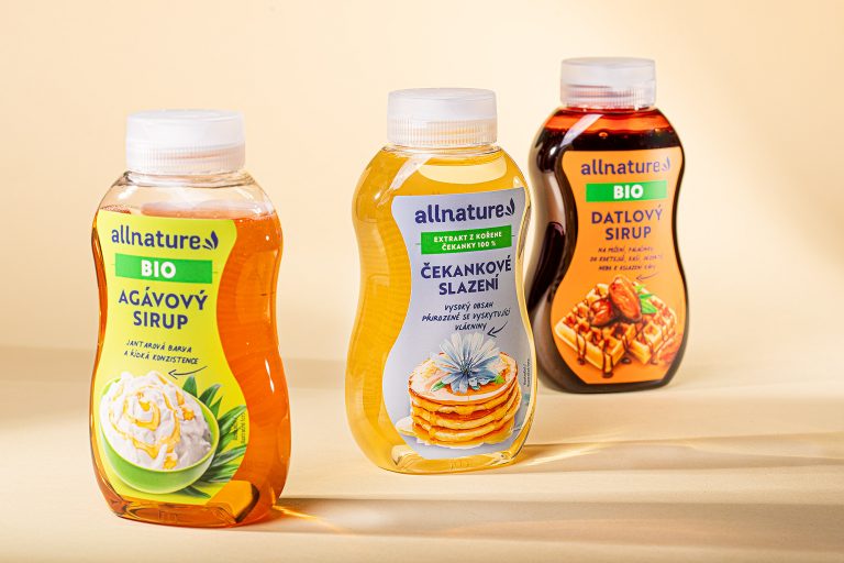 Packaging for organic chicory, date and agave syrup - MAISON D'IDÉE Prague