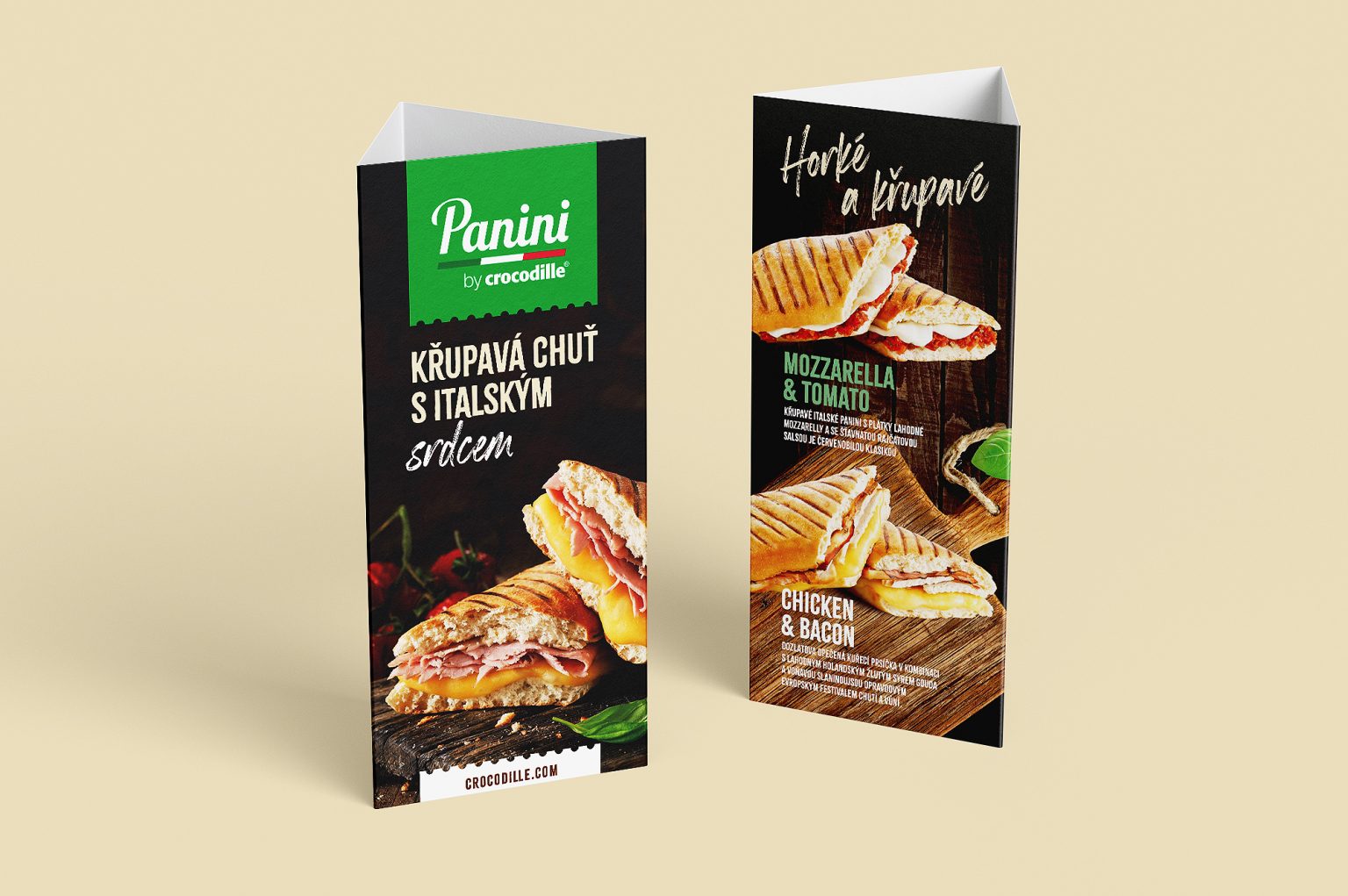 New packaging design for Panini by Crocodille - MAISON D'IDÉE Prague