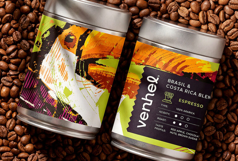 Packaging design for limited edition of coffee cans | MAISON D'IDÉE Prague
